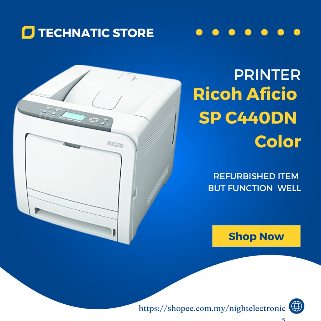 PRINTER: Ricoh Aficio SP C320DN Color | Shopee Malaysia