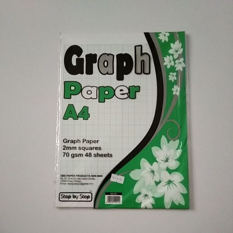 GRAPH PAPER A4 (48 SHEETS) | Shopee Malaysia