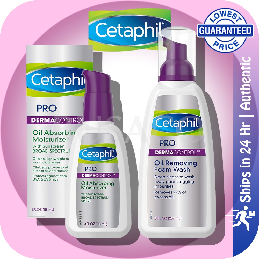 Cetaphil PRO DermaControl Oil Removing Foam Wash & Oil Absorbing ...