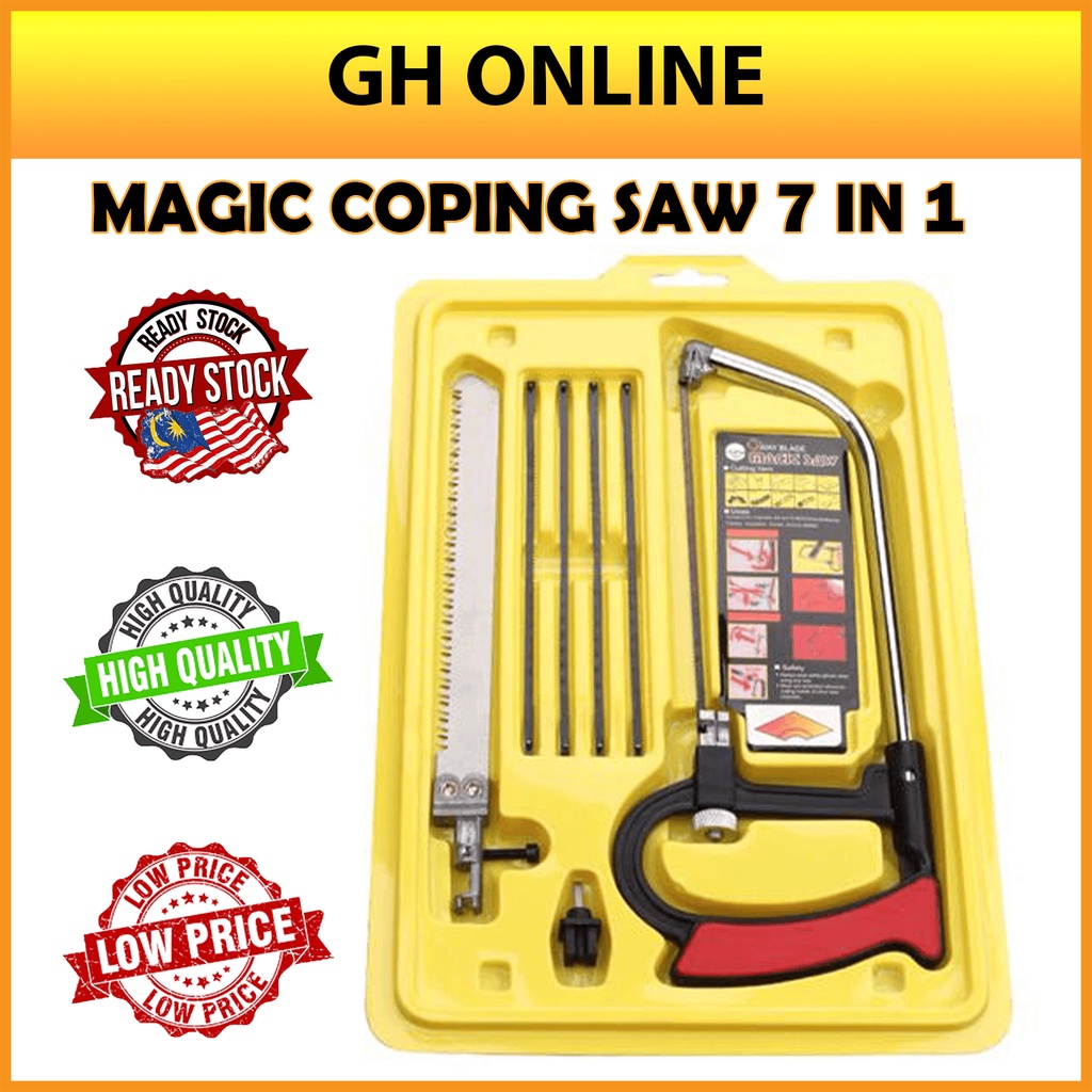 MAGIC COPING SAW 7 IN 1 / GERGAJI 7 JENIS MAGIC SAW READY STOCK ...
