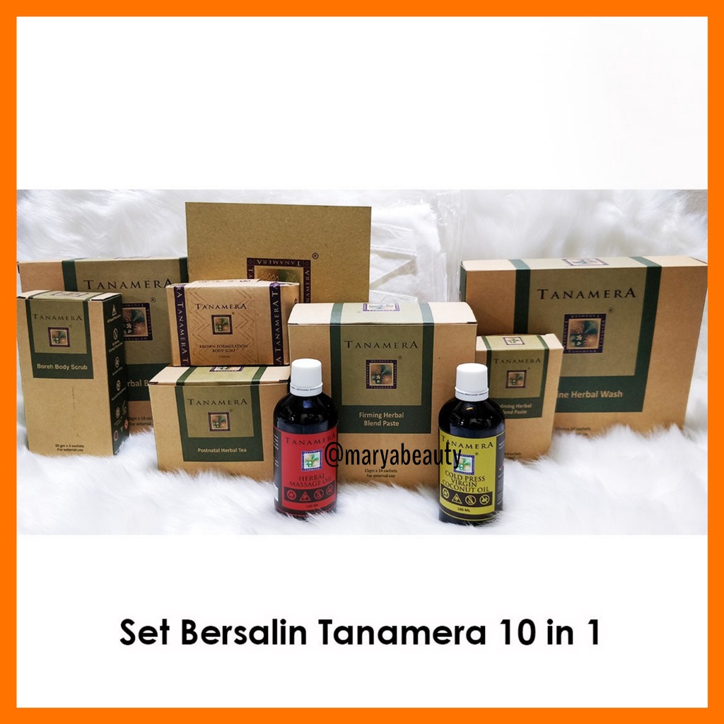 🔥READY STOCK🔥 Set bersalin Tanamera / tanamera postnatal set ...