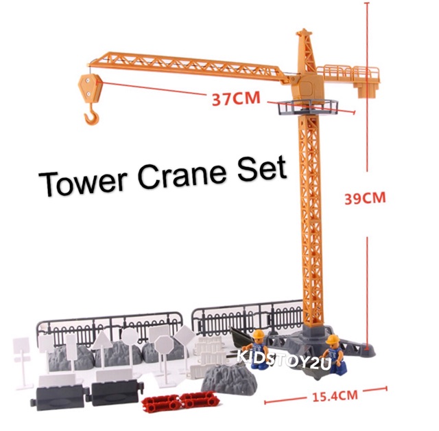Construction Vehicle Toy Crane Lorry kids boy Toys | kenderaan binaan ...
