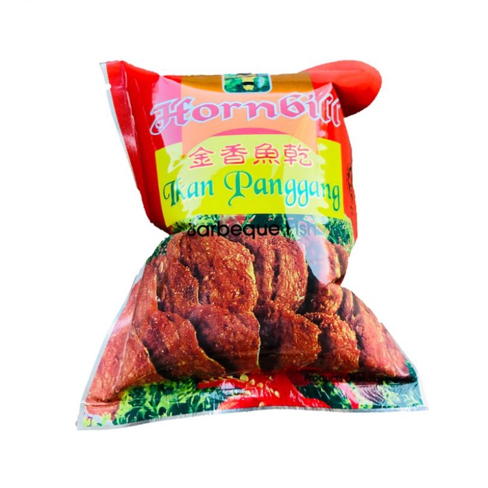 HORNBILL IKAN PANGGANG 金香鱼干25g SATAY KING BILLY'S FISH CRACKER 鳕鱼片 20gm ...