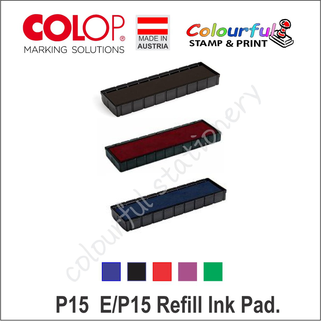 COLOP New Rectangular Self-Inking Rubber Stamp. (Hospital, Office ...