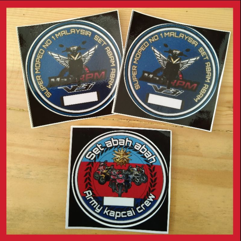 SYM Vf3i Sticker Waterproof Super Sempoi(1pcs) | Shopee Malaysia