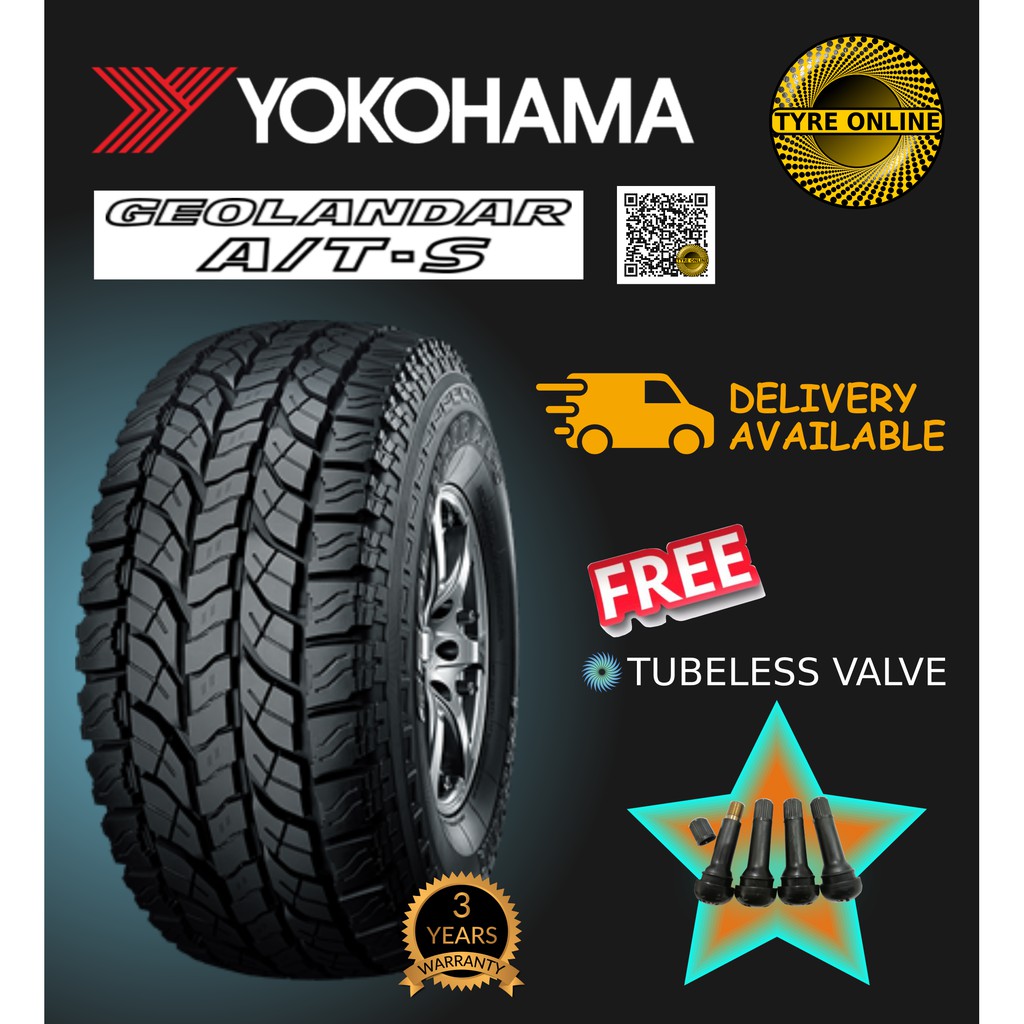 YOKOHAMA GEOLANDAR A/T-S G012 265/70R15 NEW TYRE TIRE TAYAR BARU RIM 15 ...