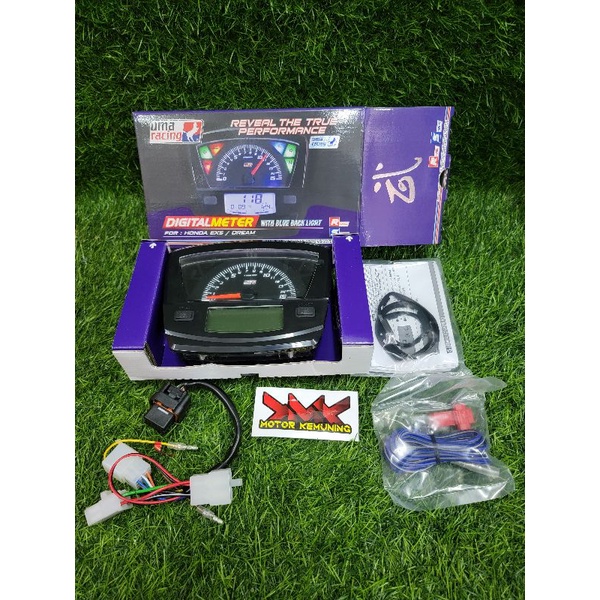 UMA RACING DIGITAL METER LC135 V2-V7 / Y15ZR v1 / EX5 DREAM 100 / 135lc ...