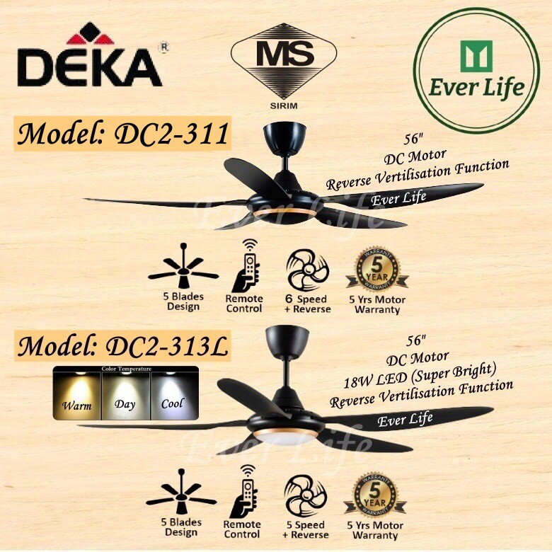 DEKA DC2-311 & DC2-313L / Dc2-313 LED / DC2 313L FORWARD AND REVERSE DC ...