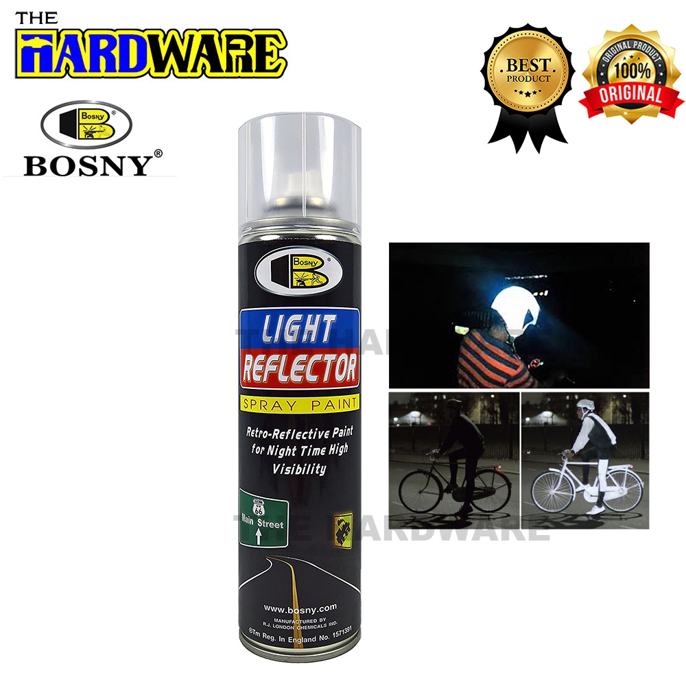 BOSNY Light Reflector Road Traffic Safety Signs Retro Night Motorcycles ...