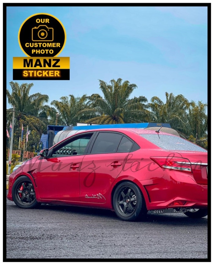 [24 HOURS SHIP] STIKER MIKADO SIGNATURE 1 PAIR (2PCS) / CAR STICKER ...