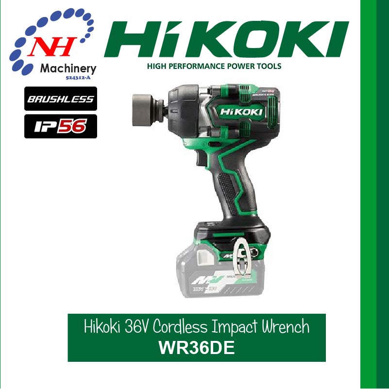 Hikoki WR36DE - 36V Cordless Impact Wrench | Shopee Malaysia
