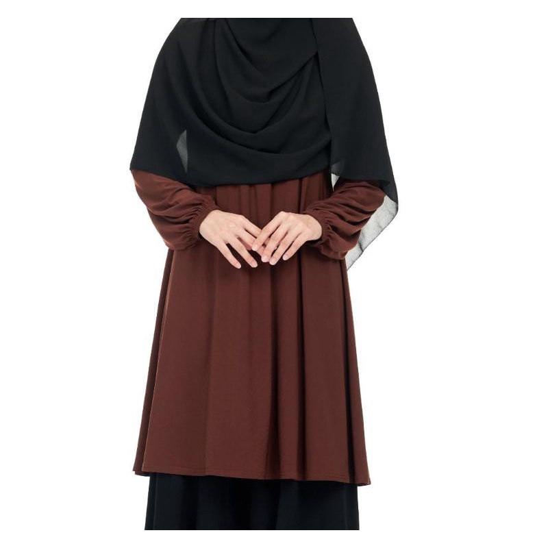 Baju Salsabeela / Blouse Muslimah AntiKedut / Blouse Muslimah Nursing ...