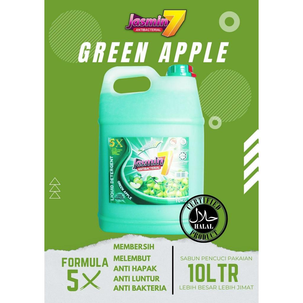 Jasmin7 Liquid Detergent / Laundry Detergent 10KG | Shopee Malaysia