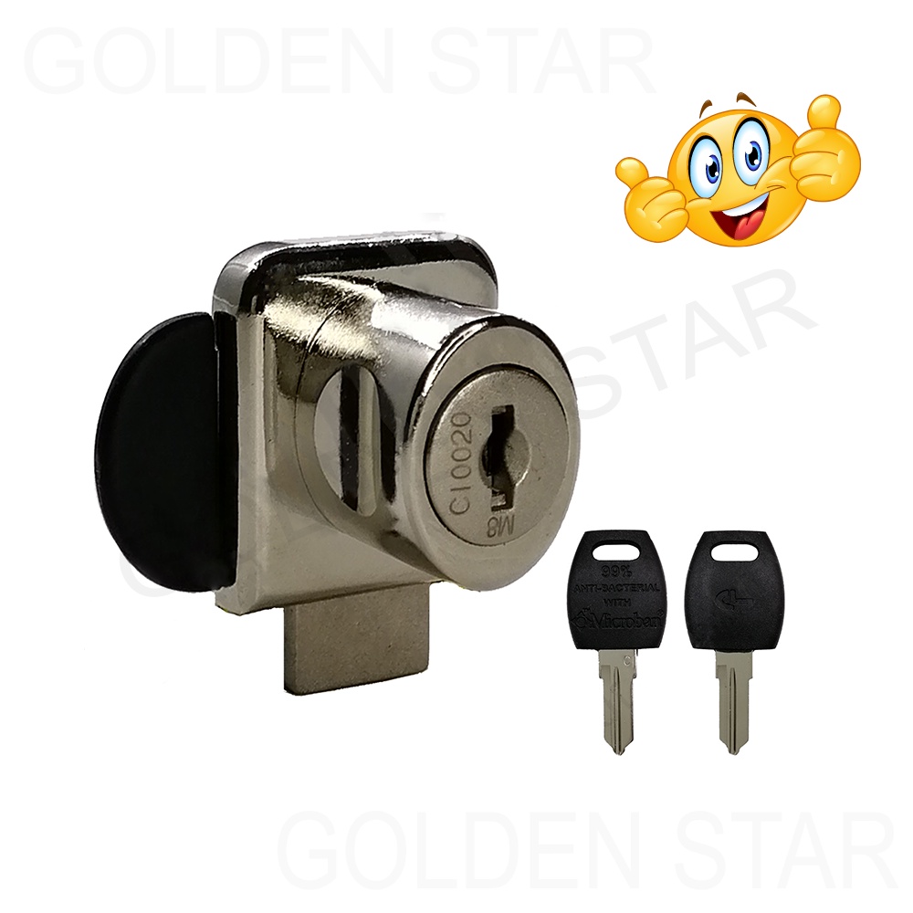 DOUBLE GLASS DOOR LOCK | CL BRAND | Shopee Malaysia