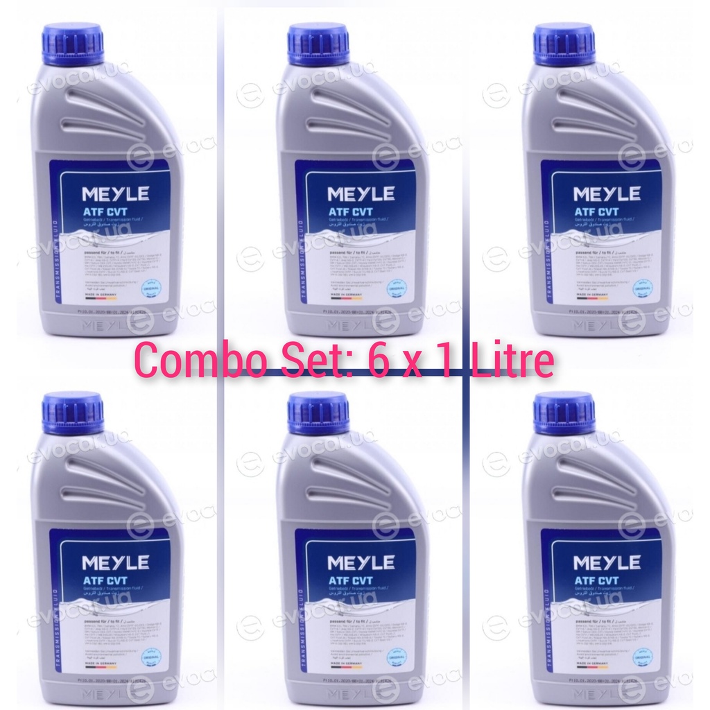 6 x 1 Litre/Bottle ATF for Audi (CVT) Transmission for Audi A4 (B6) A4 ...