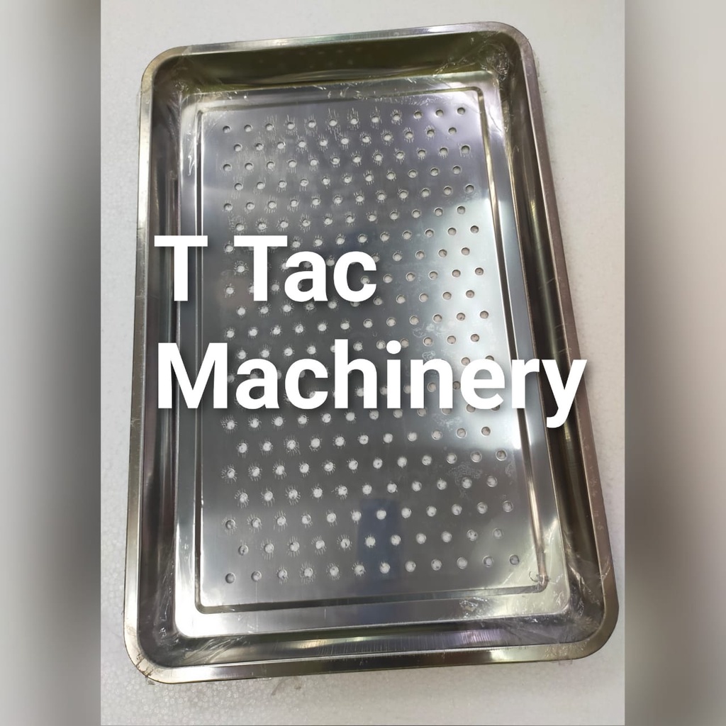 STAINLESS STEEL TRAY 590MM X 395MM X45MM (1.2MM) FOR ORIMAS / GOLDEN ...