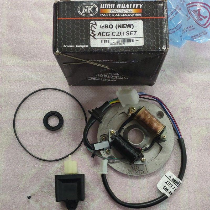🔥Limited Time Offer🔥CDI ASSEMBLY SET MAGNET FUEL COIL SET FOR HONDA C70 ...