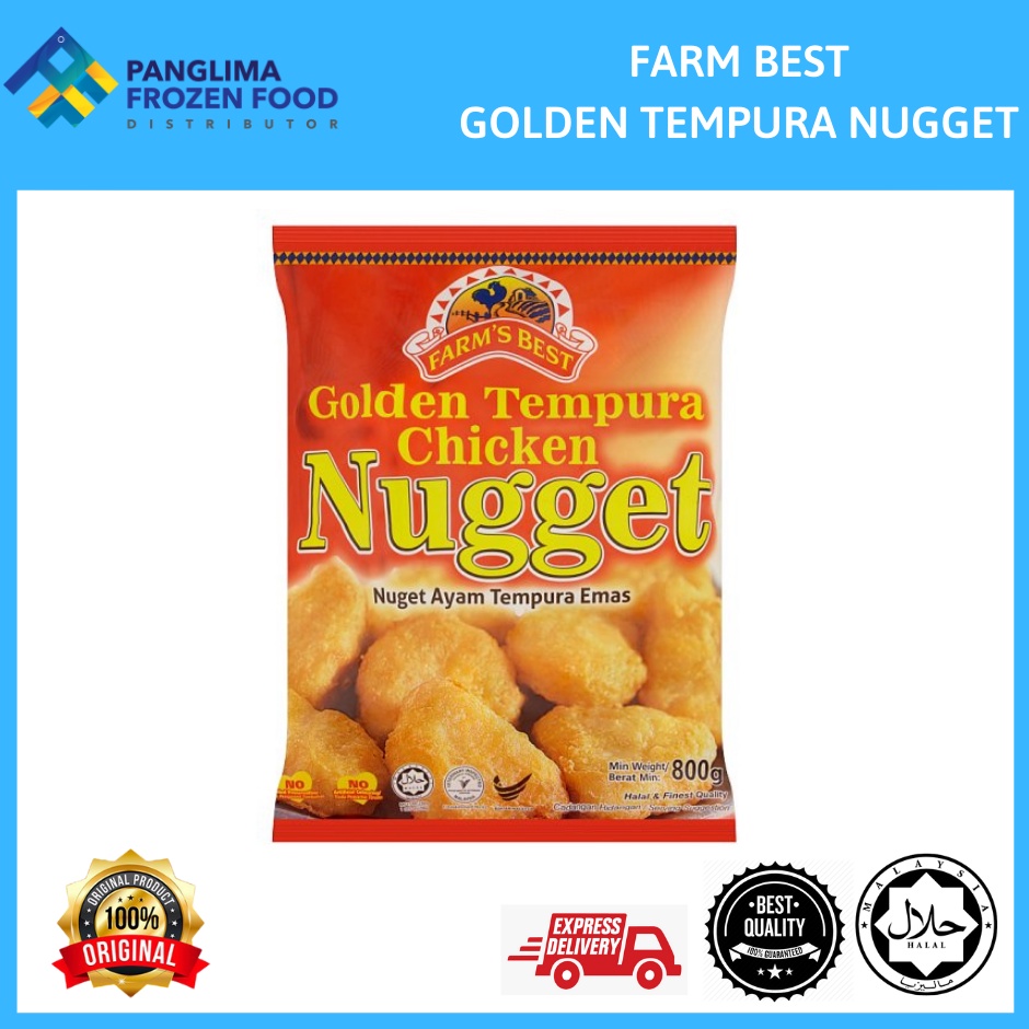 FARM'S BEST GOLDEN TEMPURA CHICKEN NUGGET (800G) [KLANG VALLEY ONLY ...