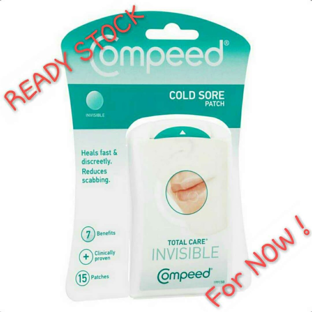 📢🔥READY STOCK🔥💖POPULAR💖 AT (AUT&NZ) COMPEED Invisible Cold Sore💋Discreet Healing 15 Patches👍👍👍 ...