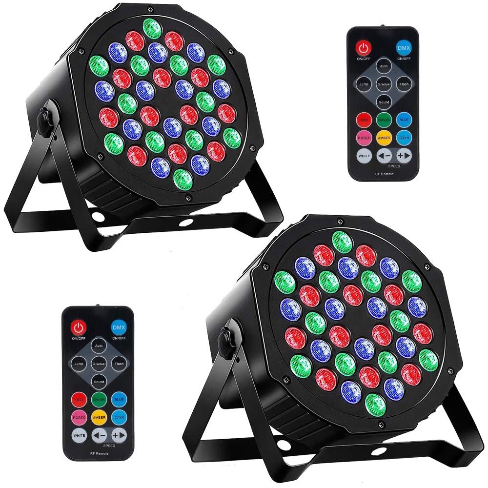 RGB 36 LED RGB Stage Light Lamp DMX512 Club DJ Party Disco Lighting ...