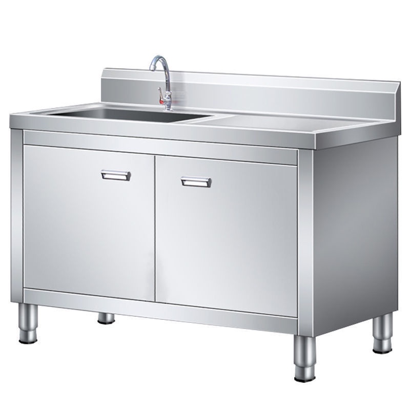 Single Drain Domestic Sink Pool Three Pools Commercial Stainless Steel ...