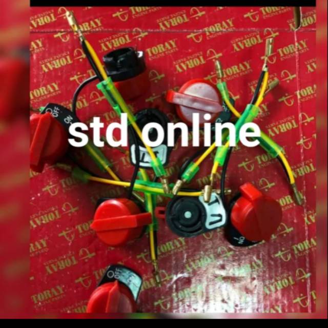 MESIN Stop Switch On Off Engine Drive Engine Gx160 Gx200 | Shopee Malaysia
