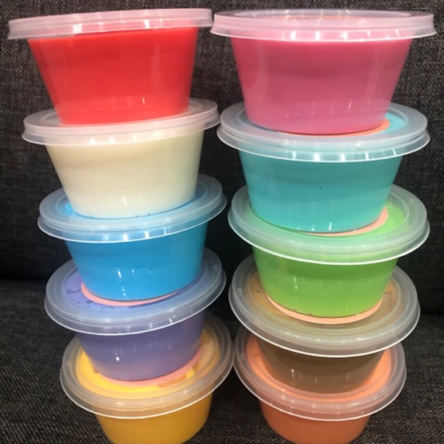 🔥SUPER HOT🔥 SLIME MIX 10 PIECES (random and scented) | Shopee Malaysia