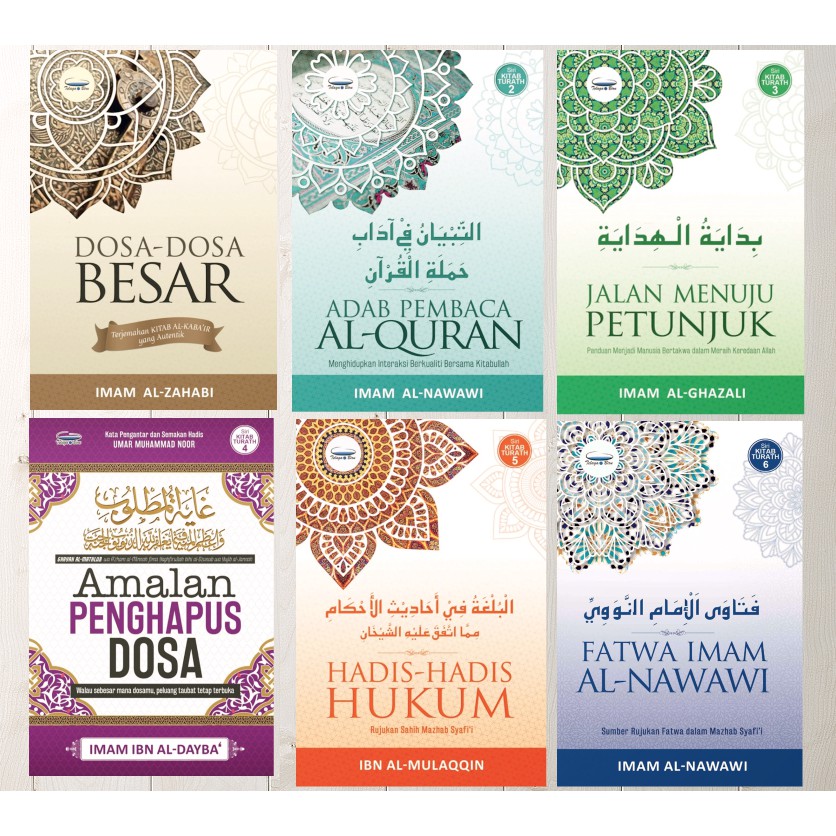KITAB TURATH (Dosa-dosa besar l Adab membaca Quran l Jalan Menuju Petunjuk l Amalan Penghapus ...