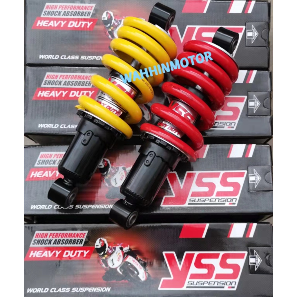 100% ORIGINAL YSS RS150 V1 V2 RS150R RSX ADJUSTABLE HEAVY DUTY MONOSHOCK MONO REAR ABSORBER ...