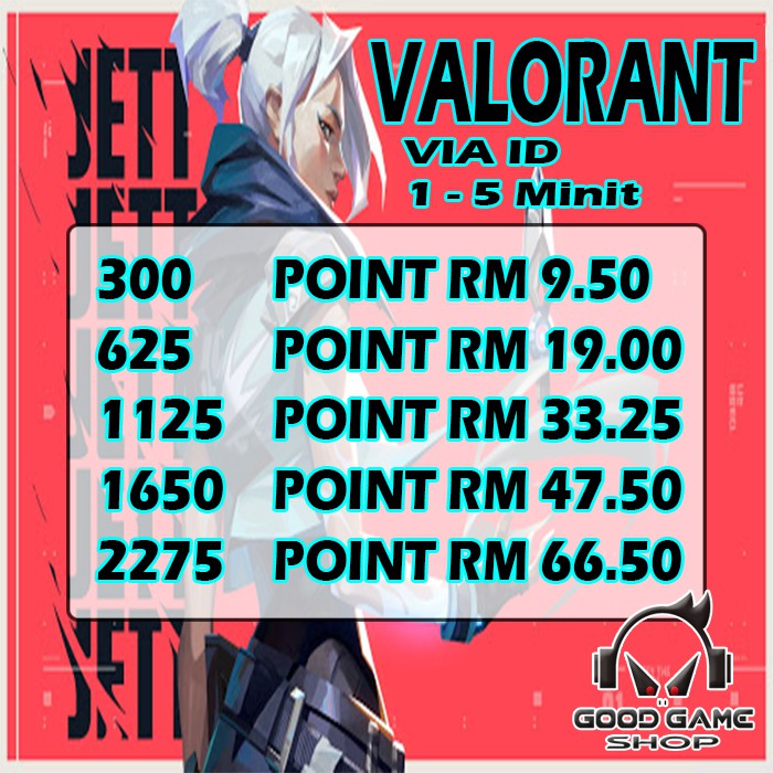 Promo Valorant Via ID - Point Valorant Via ID - Valorant Topup Via ID ...
