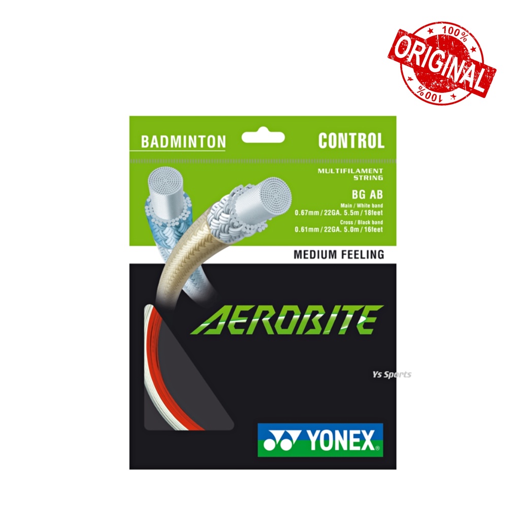 Yonex Aerobite Badminton String - SP (100% Original) | Shopee Malaysia