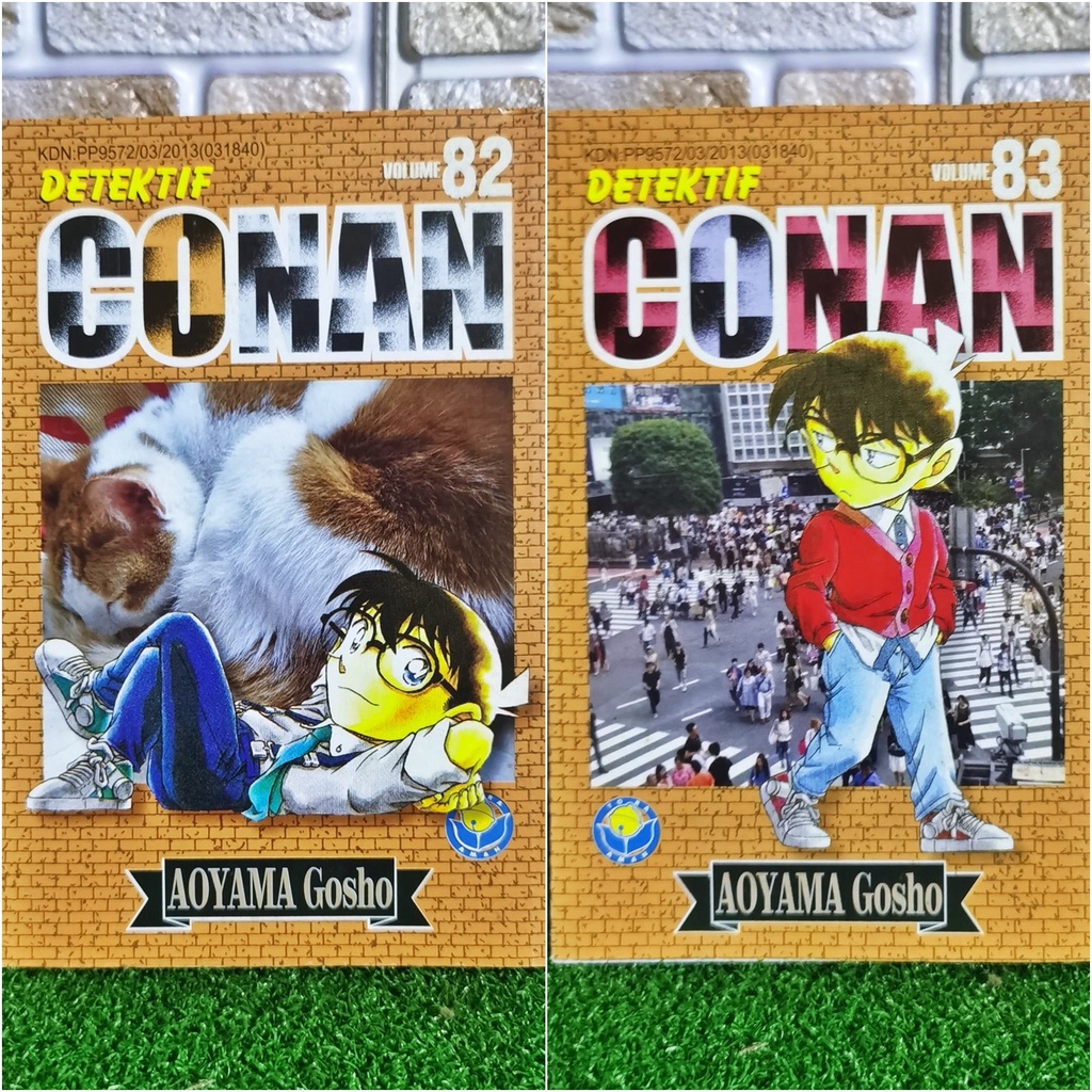 PRELOVED 』Komik "Detektif Conan" Vol.80-83 (Tora Aman) Karya Gosho ...