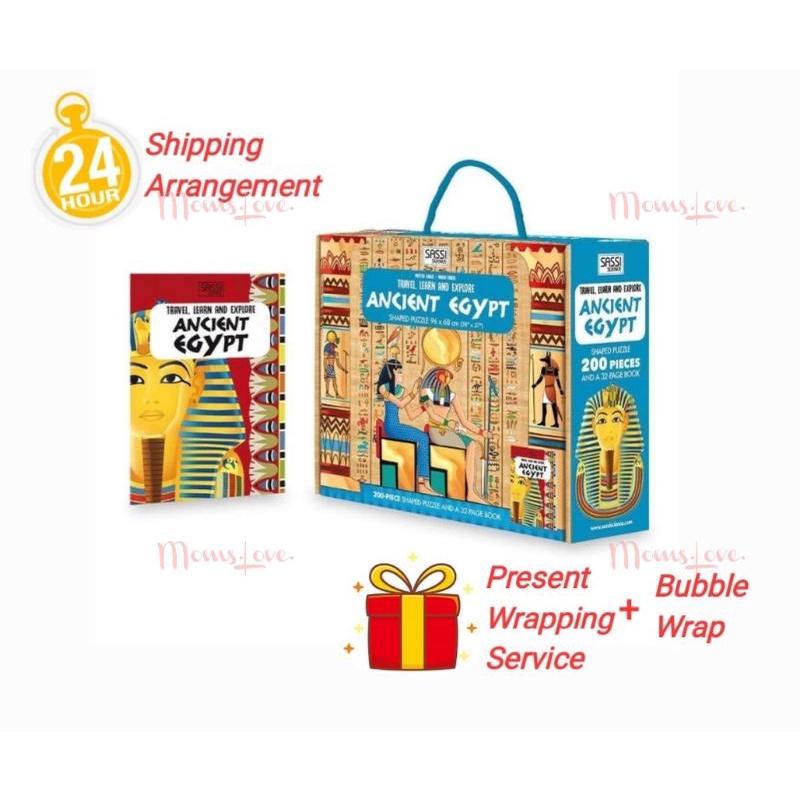 [READY STOCK] Sassi Puzzle Sassi Science Puzzle Book Travel, Learn and ...