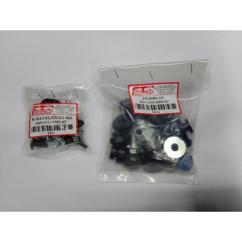 HONDA SKRU BODY SET ,SKRU COVERSET SCREW BODY SET EX5 DREAM WAVE100 EX5 ...