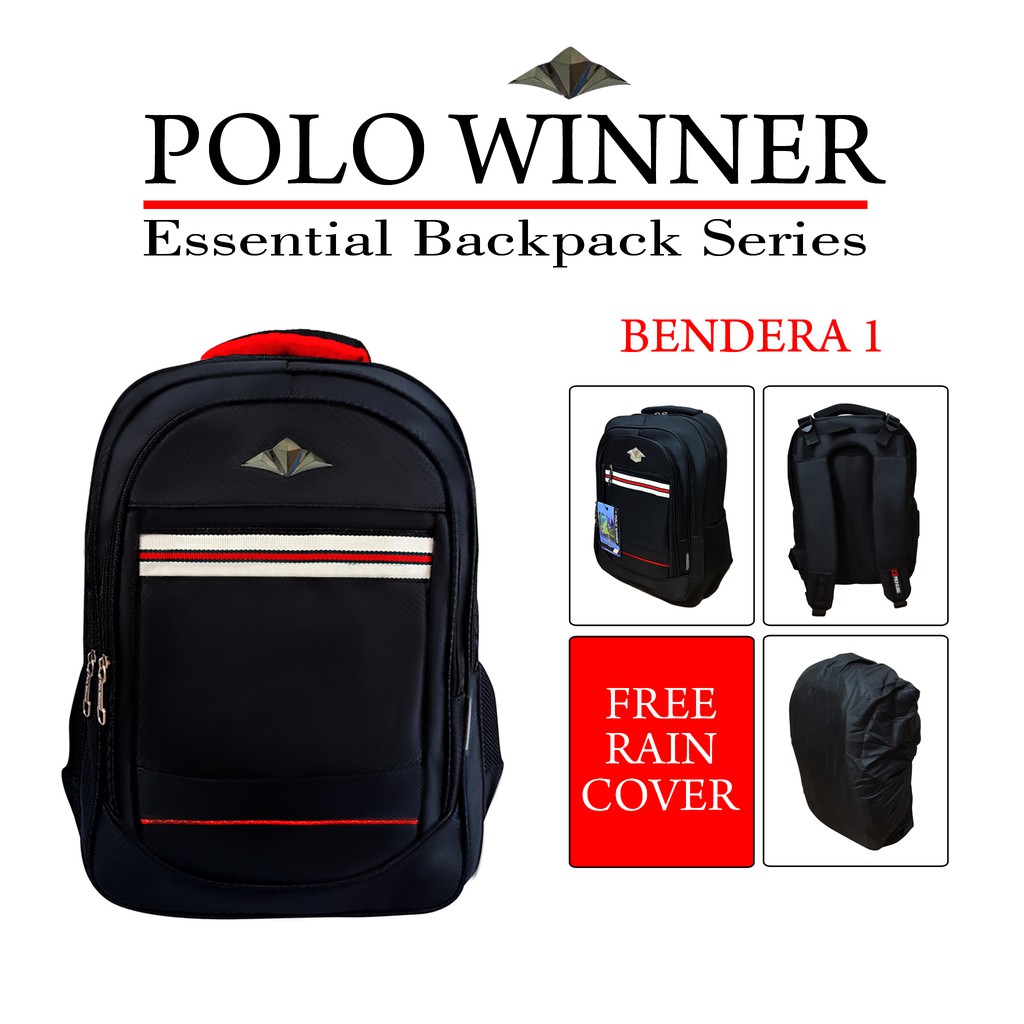 Original POLO WINNER Backpack Bag LIMITED Flag Series | Shopee Malaysia