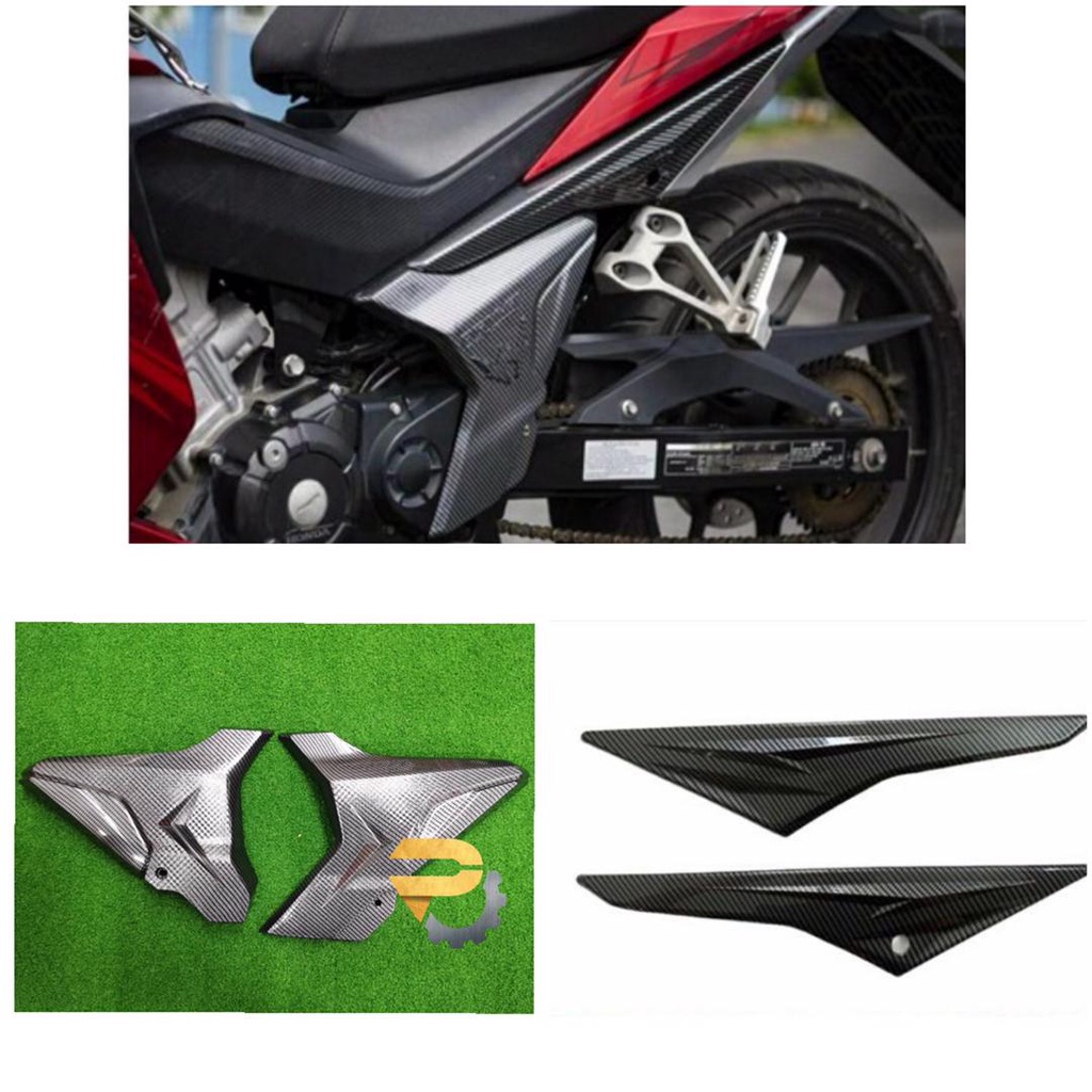HONDA RS150 v1 v2 rs150r WINNER SIDE BODY COVER CARBON | Shopee Malaysia
