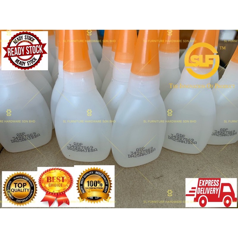 Super glue 502 gam cepat kering Gam Glue Fast Dry 3 Second Gum Cair ...