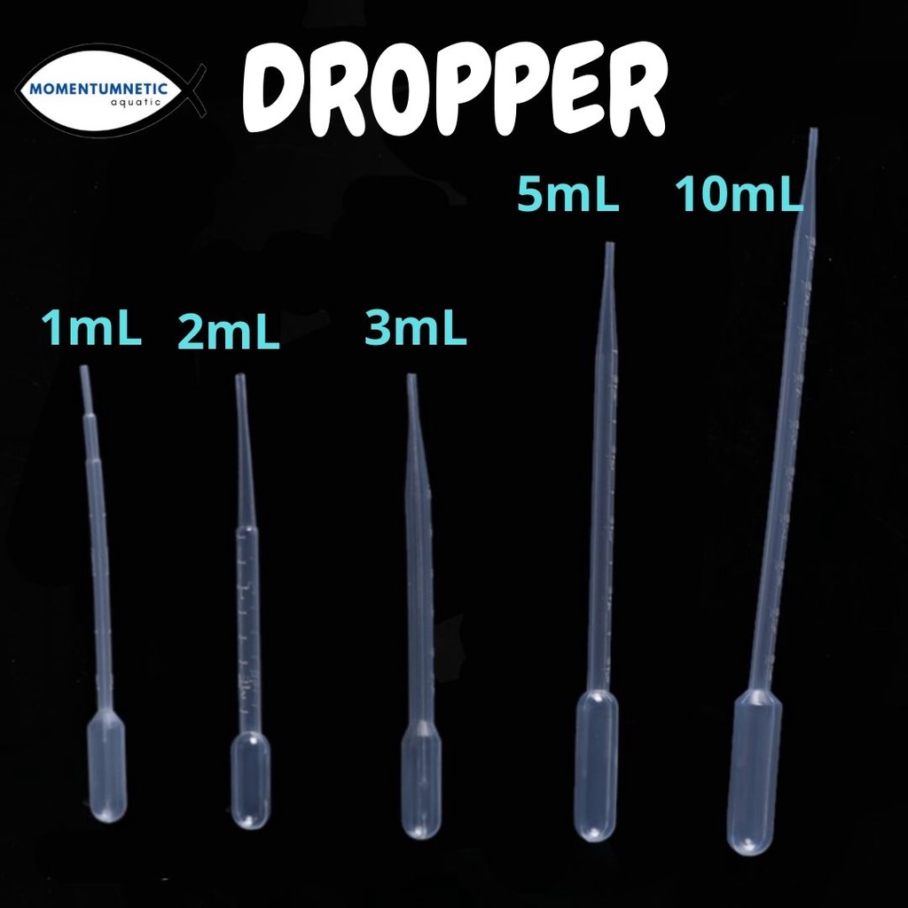 🔥READY STOCK🔥 Dropper Plastic Dropper (50/100pcs) / Disposable Plastic ...