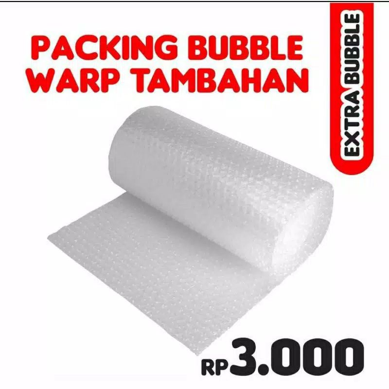 Extra BUBBLE WRAP Protects packages from damage during delivery. BUBLE ...