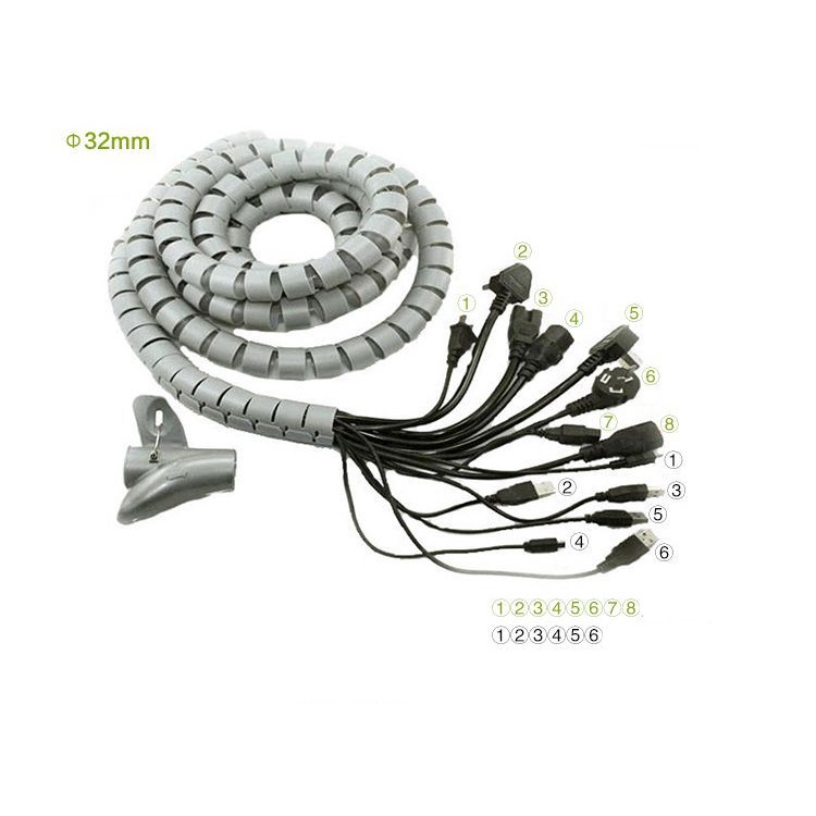 Twisted chicken wire, JH-03 twisted plastic tube to tidy up the ...
