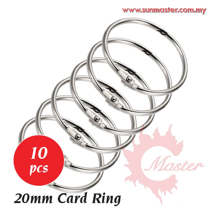 20mm Card Ring (10s) | Shopee Malaysia