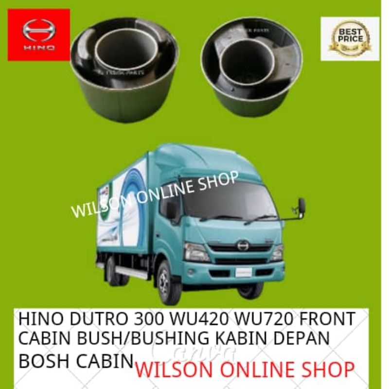 Malaysia Hino Dutro 300 Series WU420 WU720 Front Cabin Bush Kabin Depan ...