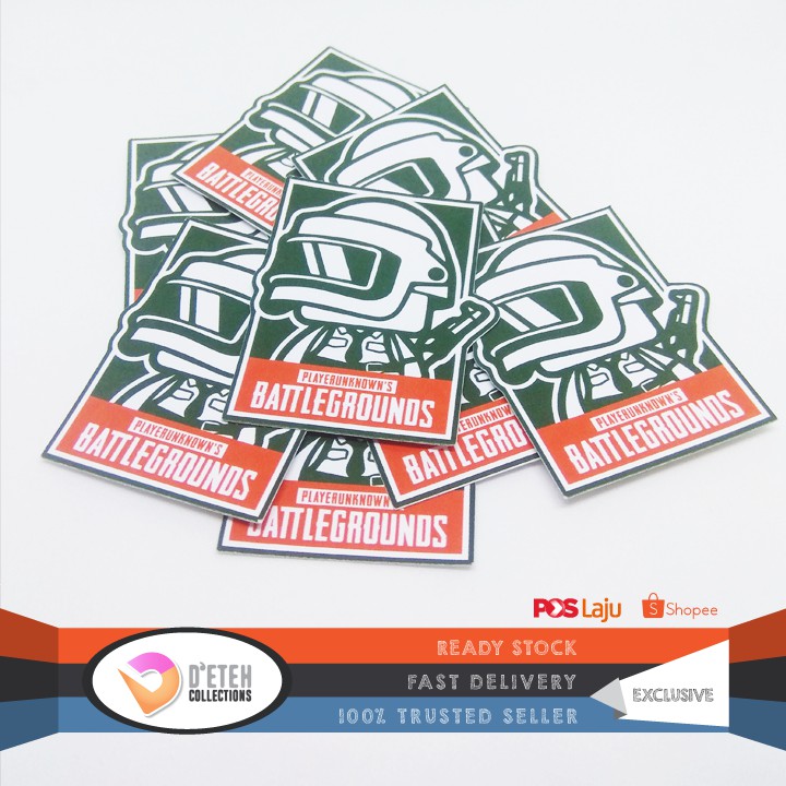 PUBG Sticker [READY STOCK] | Shopee Malaysia