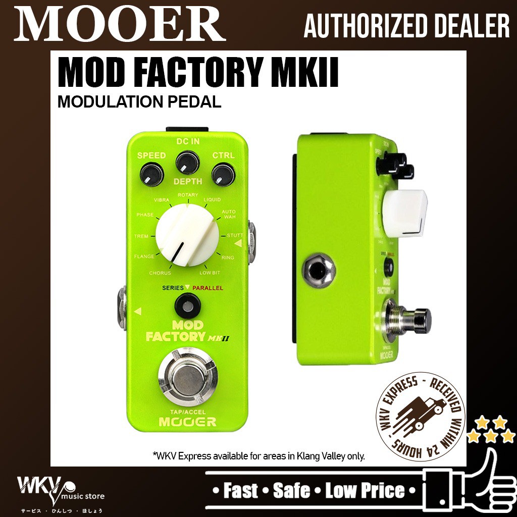 Mooer Mod Factory MKII Modulation Pedal (Mod Factory Mk2) | Shopee Malaysia