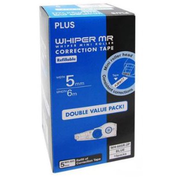PLUS WH-605R-2P Correction Tape Refill Twin Pack (10packs/box) | Shopee ...