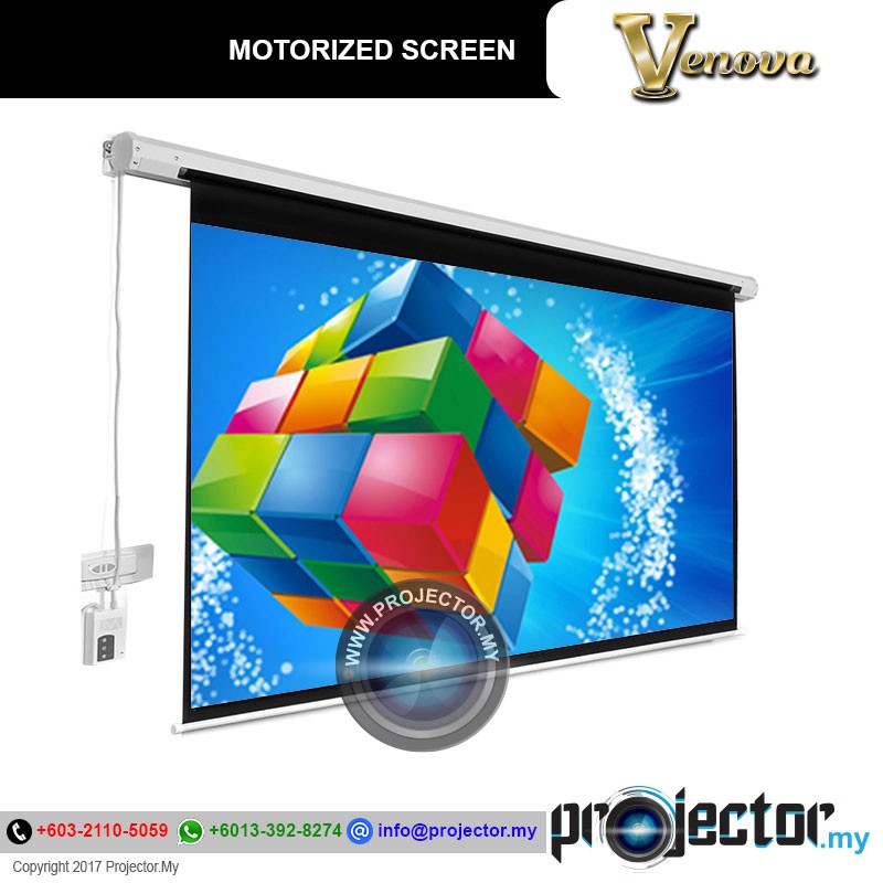 Dopah/MEKI/Venova/DP 120" x 120" (10’X10’) MOTORIZED/ELECTRIC LCD ...