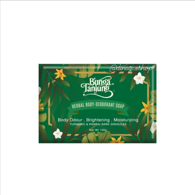 🔥ORIGINAL 💯% HERBAL BODY-DEODORANT SOAP BUNGA TANJUNG / BUNGA RAMBAI ...
