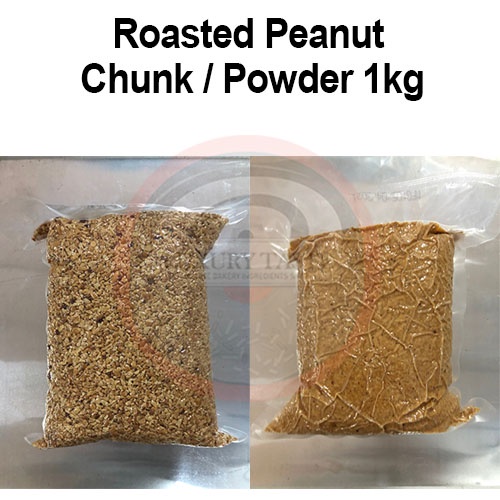 Roasted Peanut Chunk/Powder 1kg (ORI PACK) | Shopee Malaysia