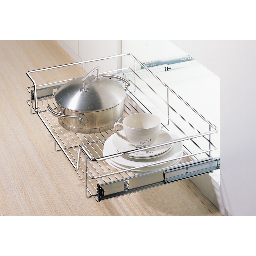 Alcor System W7 Kitchen Cabinet Wire Pull Out Basket / Kitchen Drawer ...