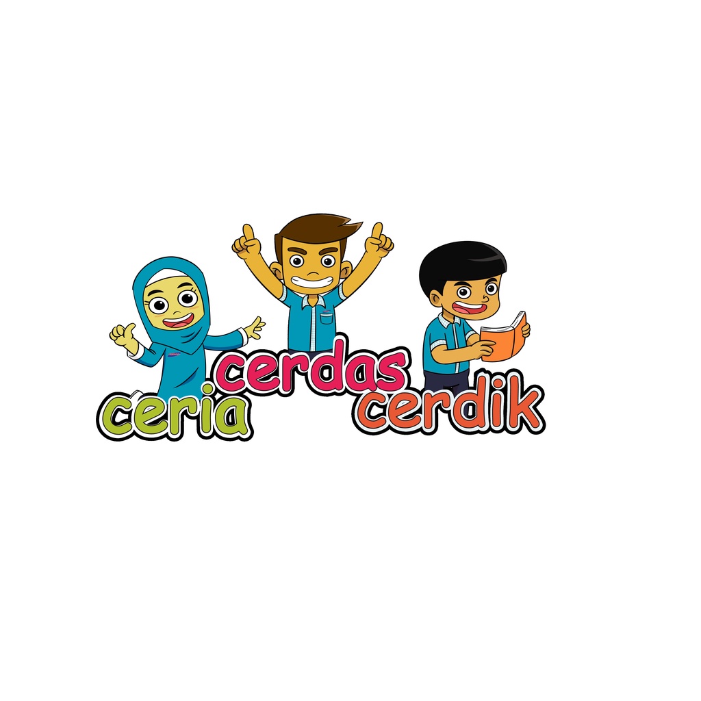 LOGO E-STREAM - 14 TEMA MENGGUNAKAN CHARACTER 3C ( CERIA, CERDAS ...